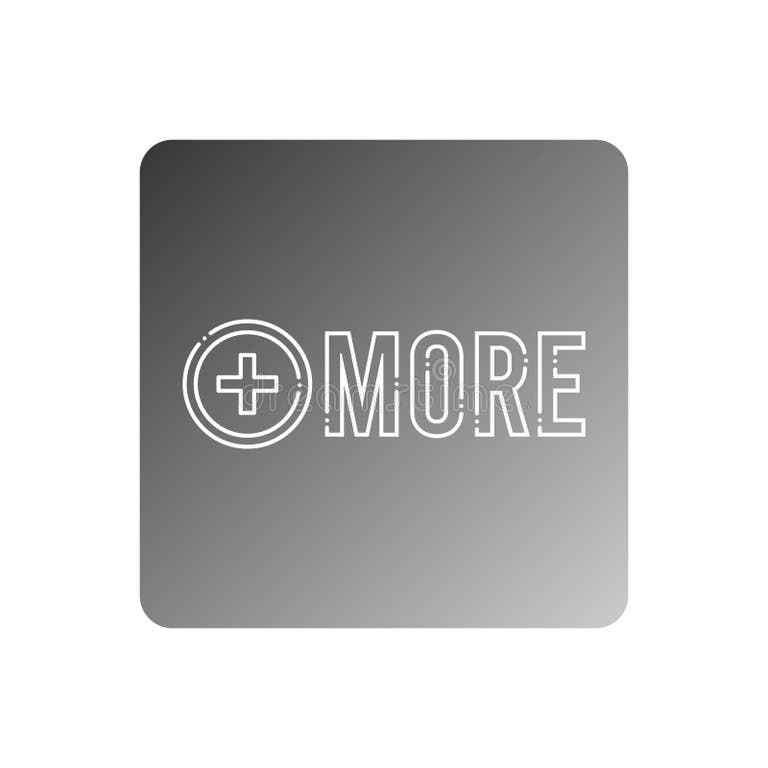More icon vector stock vector. Illustration of partnership - 312306733