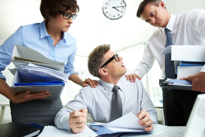 During work stock image. Image of monitor, business, headset - 5936393