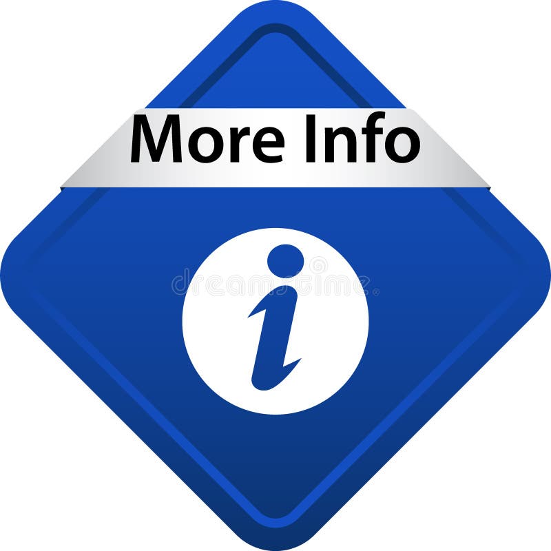 More info icon web button stock illustration. Illustration of internet ...