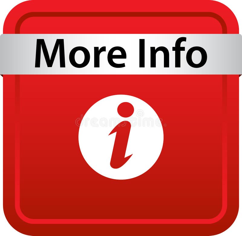More info icon web button stock illustration. Illustration of internet ...