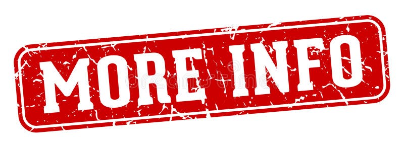 More Info Rectangular Sign. More Info Stamp Stock Vector - Illustration ...