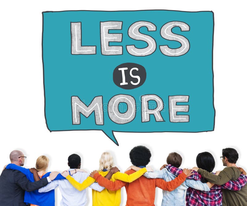Less is More Minimal Simplicity Efficient Complexity Concept Stock ...