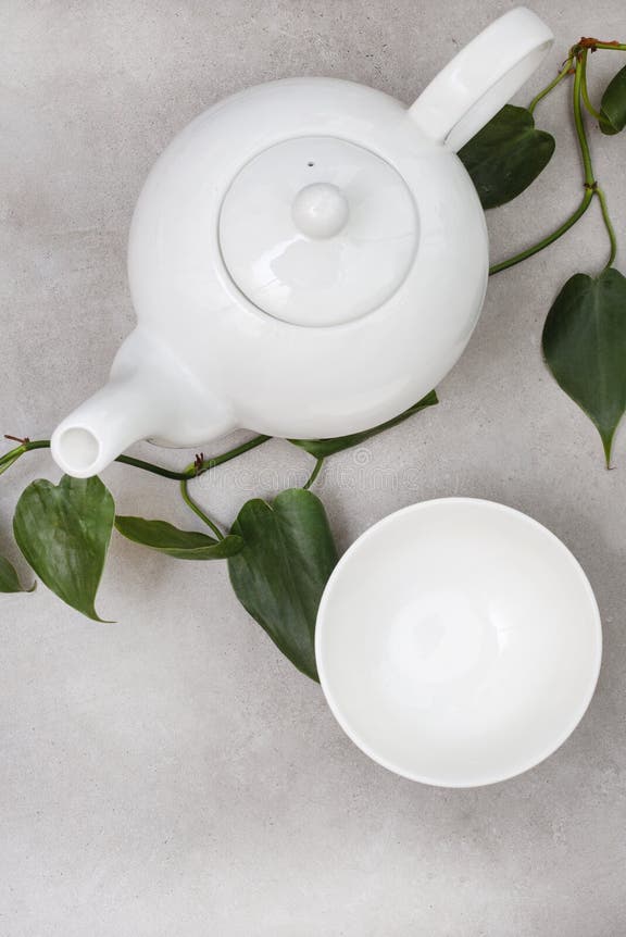 Less is More, a Single Teapot Stock Image - Image of copy, aroma: 249965257