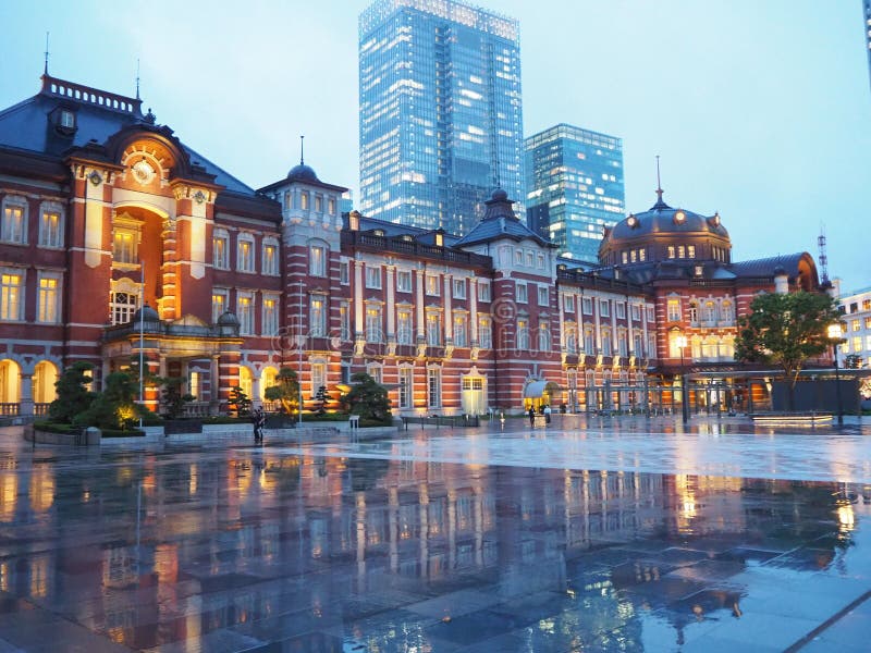 Tokyo station stock photo. Image of historical, tokyo - 260972466