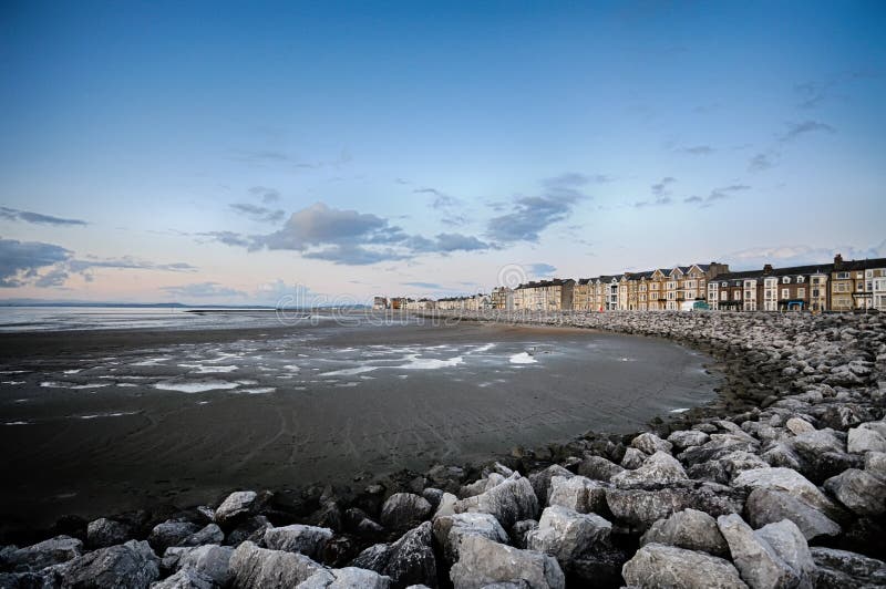 Morecambe Bay Beach Sea Ocean Stock Photo - Image of countryside ...