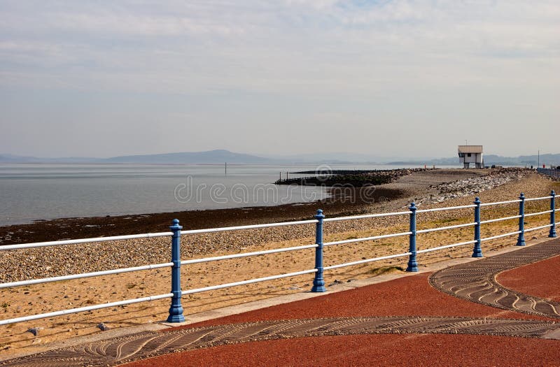 Morecambe beach stock photo. Image of coastal, seashore - 14276118