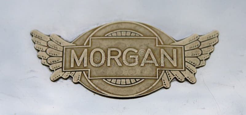 Morgan car badge editorial photo. Image of vintage, shield - 151437496