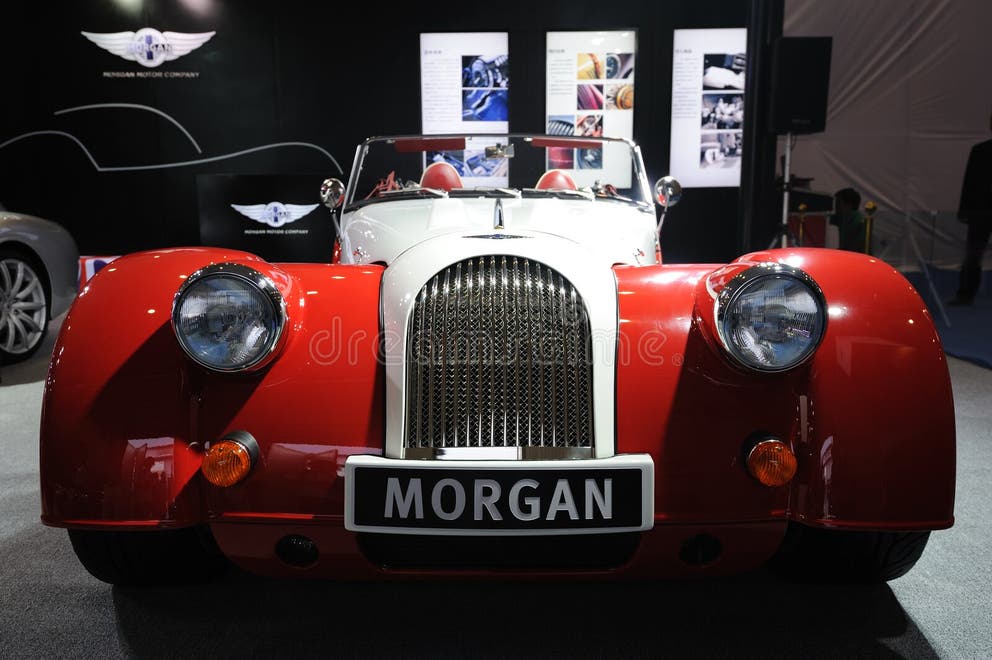 Morgan car front editorial photo. Image of consumer, engine - 27865946