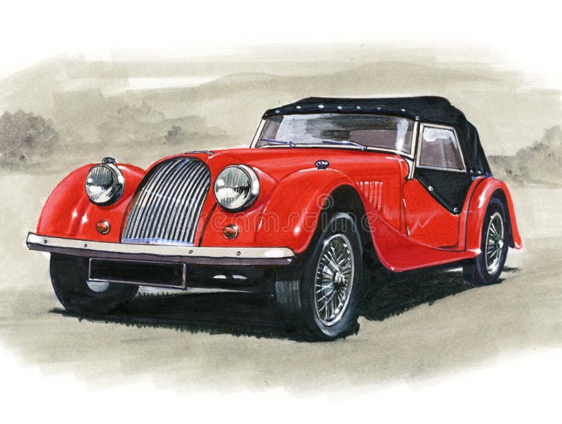 Morgan Car Stock Illustrations – 27 Morgan Car Stock Illustrations ...