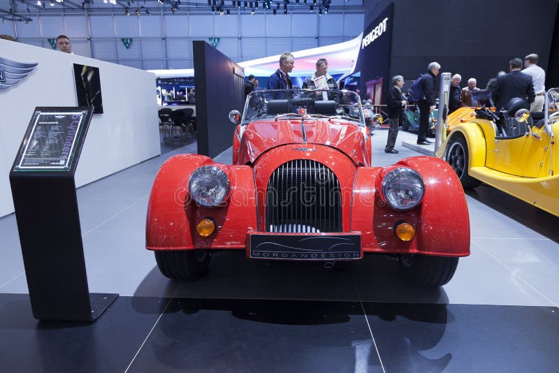 Morgan car front editorial photo. Image of consumer, engine - 27865946