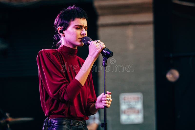 Morgan Saint in Concert in Brooklyn Editorial Photography - Image of ...