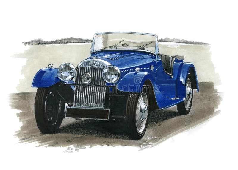 Morgan Car Stock Illustrations – 27 Morgan Car Stock Illustrations ...