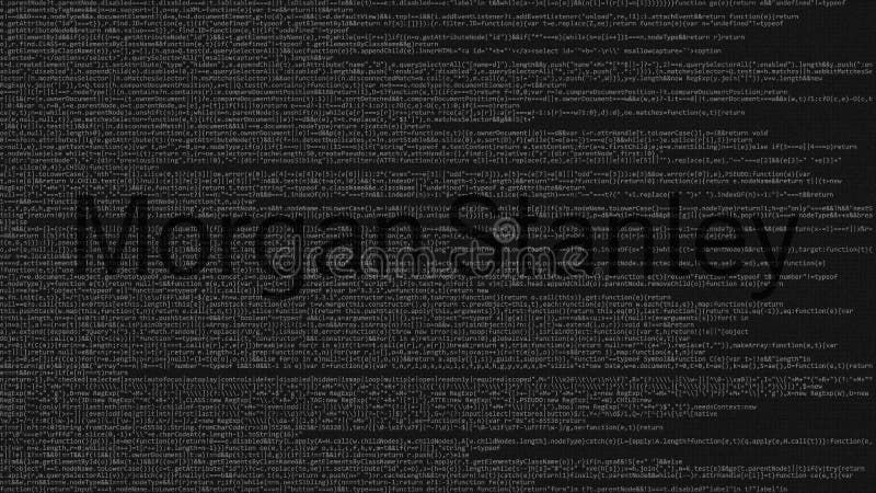 Morgan Stanley Logo Made of Source Code on Computer Screen. Editorial ...