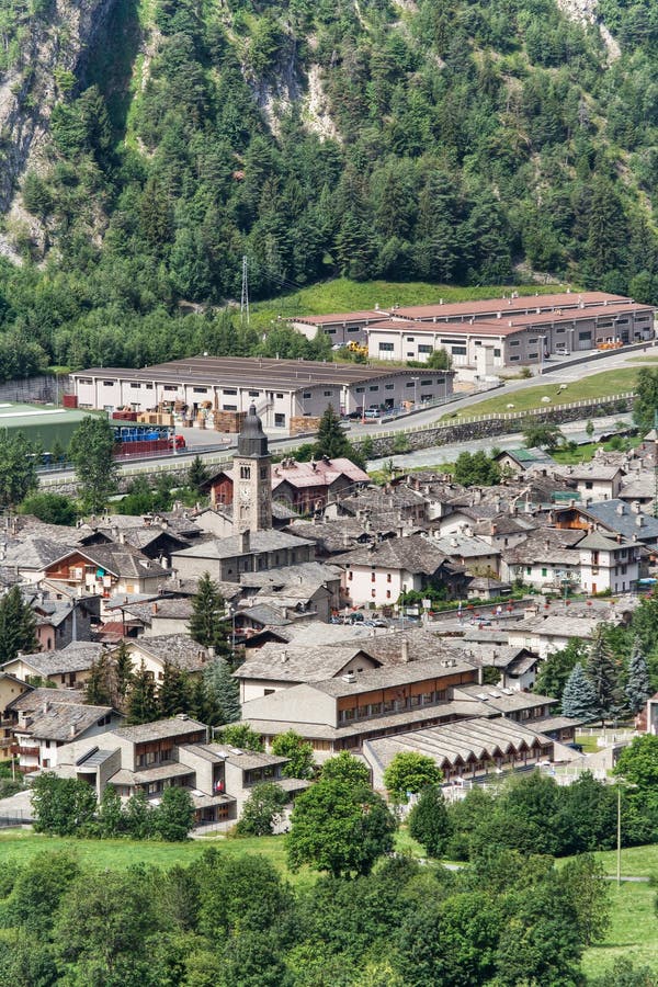 Morgex, Italy stock photo. Image of landscape, italia - 58721766