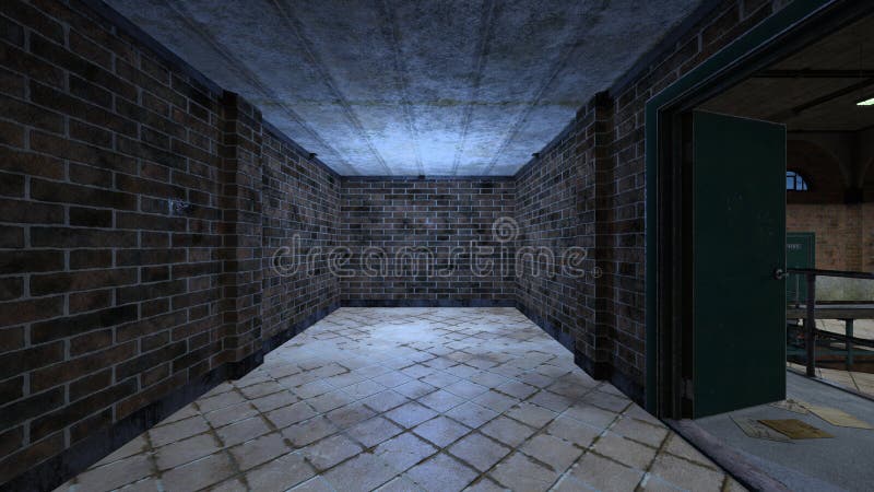 Morgue stock image. Image of autopsy, rendering, morgue - 100762331