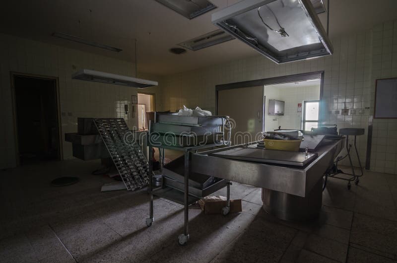 Abandoned Morgue Building At Fort Ord Army Post Stock Photo - Image of ...