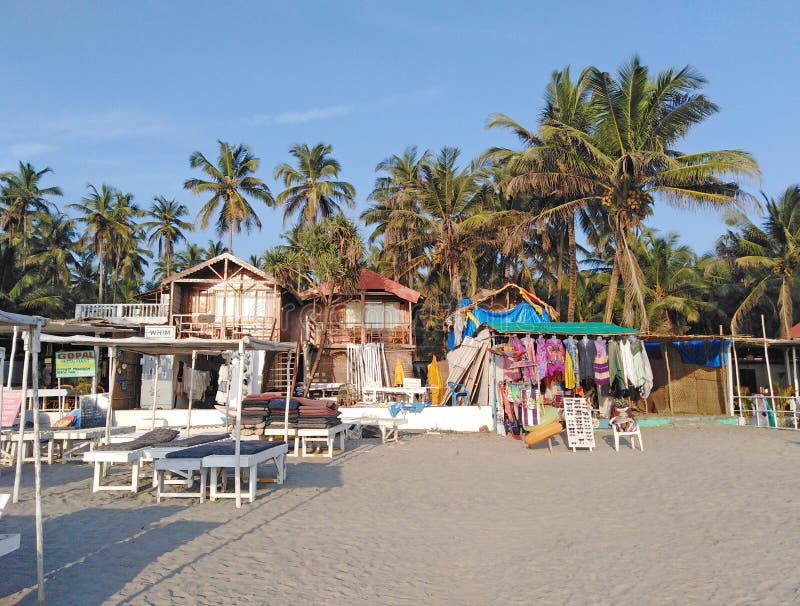 Morjim beach, Goa, India. editorial photo. Image of beach - 144020191