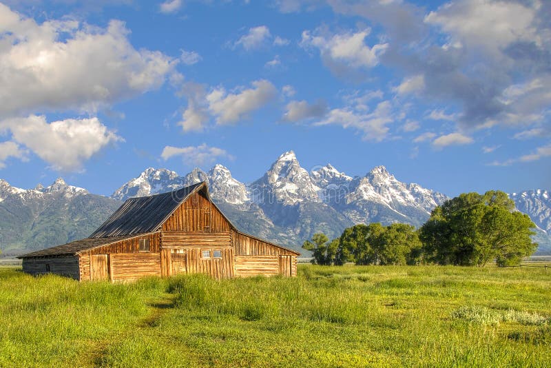 Mormon Barn stock image. Image of landscape, scenic, mormon - 13474571