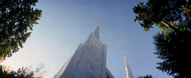 Mormon temple stock photo. Image of saints, religious - 1228118