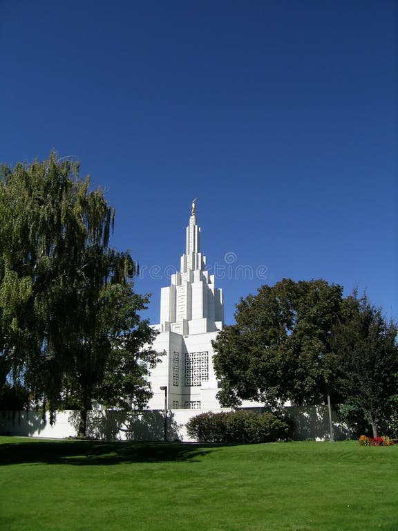 Mormon Temple stock photo. Image of spires, spirit, photograph - 1298346