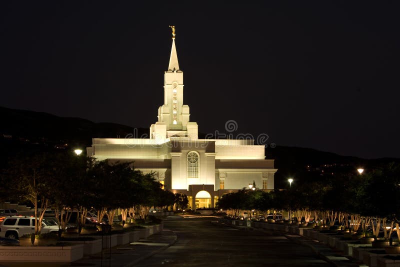 Mormon Temple -- Bountiful, Utah Stock Photo - Image of bountiful ...