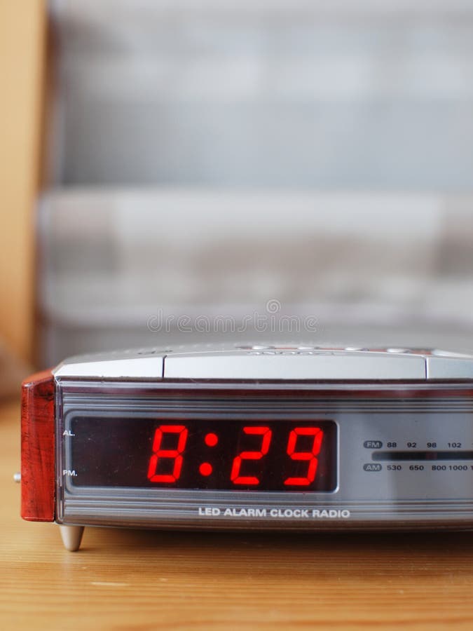Wake Up in the Morning Alarm Clock Stock Image - Image of dream, couch ...