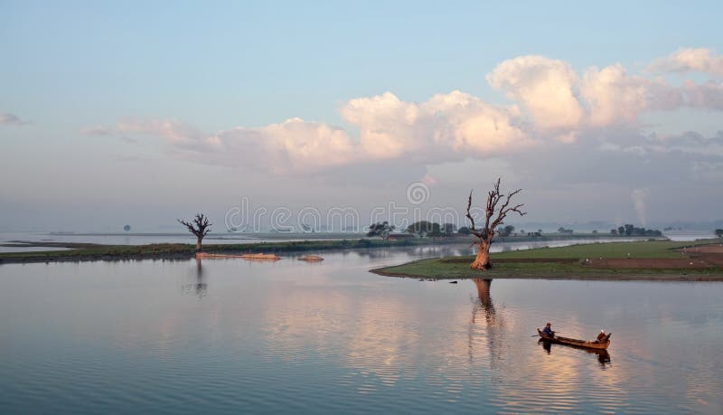 Morning in Amarapura, Myanmar Editorial Photography - Image of mandalay ...