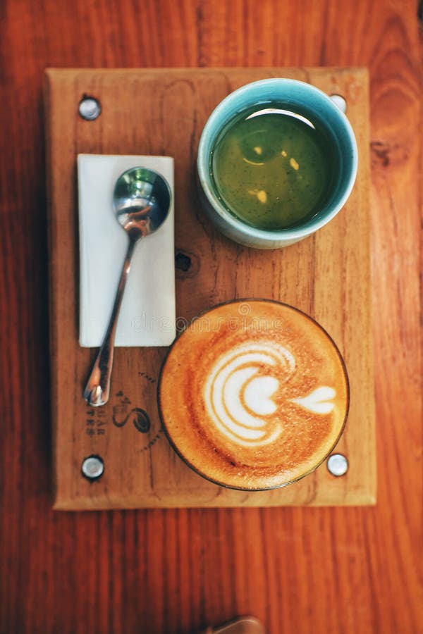 Coffee cup hot in cafe stock image. Image of coffee - 133341411