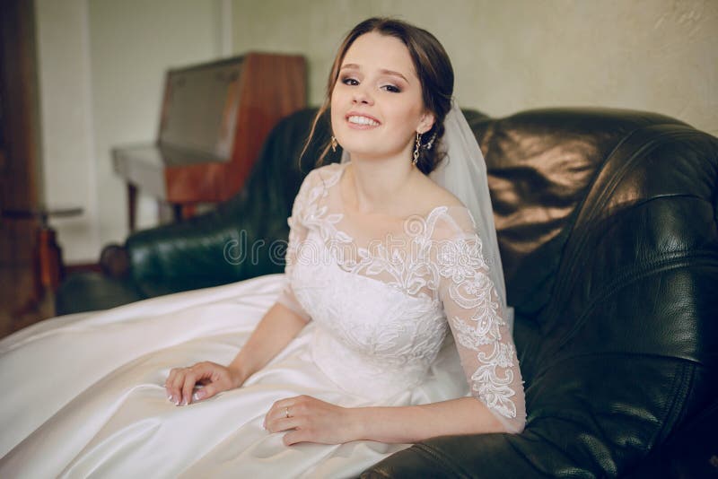 Morning bride home stock image. Image of married, caucasian - 58045899