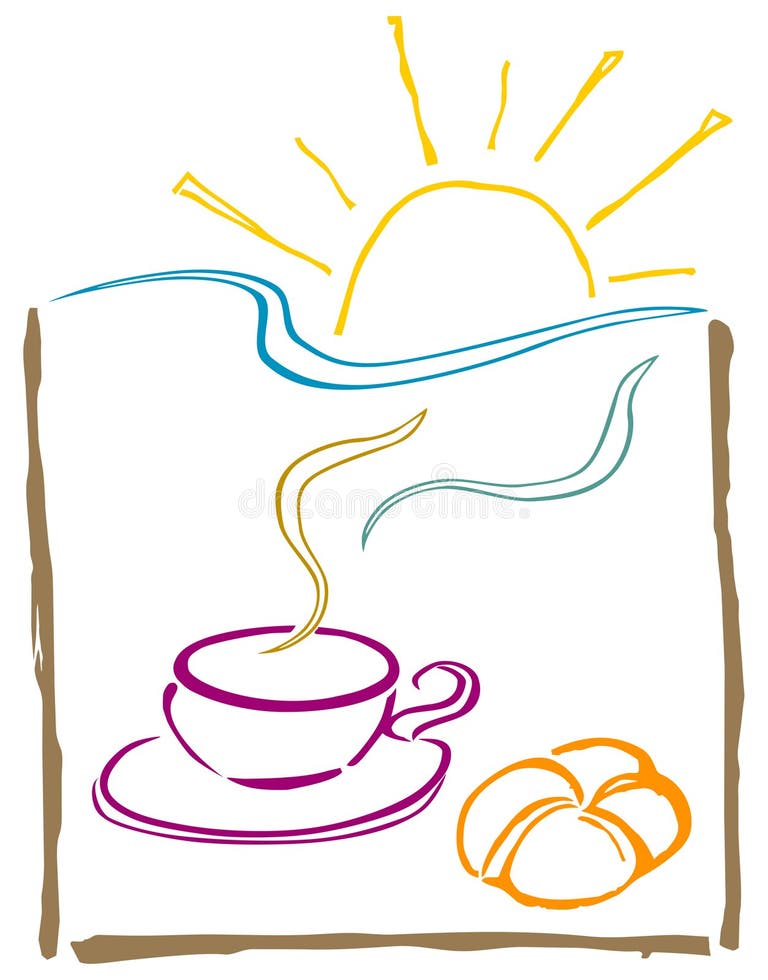 Good Morning Rising Sun Stock Illustrations – 238 Good Morning Rising ...