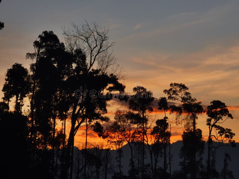 Morning in coal mining stock image. Image of silhouette - 262695511