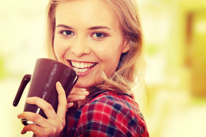 Morning coffee stock photo. Image of isolated, face, fashion - 12062508