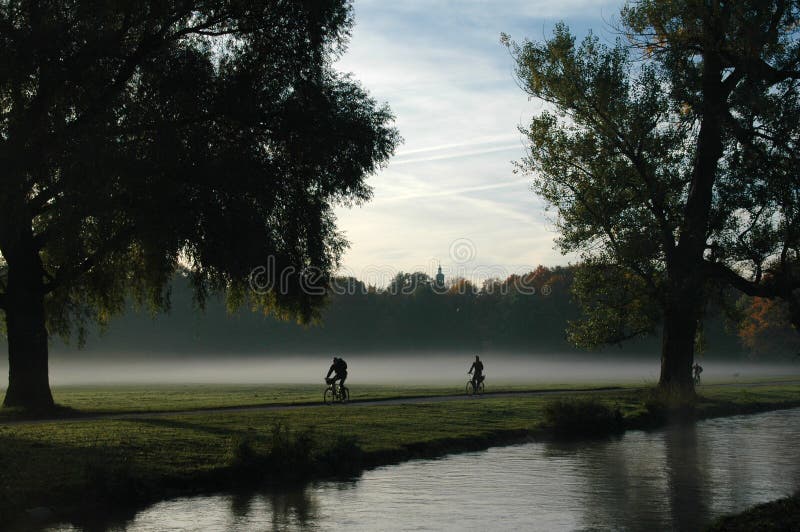 Morning Commute stock photo. Image of clean, green, commuting - 1422238