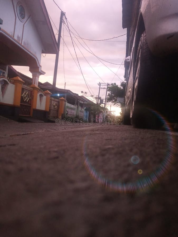 Morning Conditions after a Night of Rain Editorial Stock Photo - Image ...