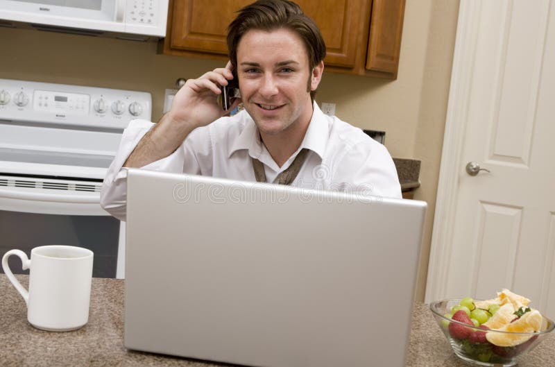 Morning Conference Call stock image. Image of conference - 10175303