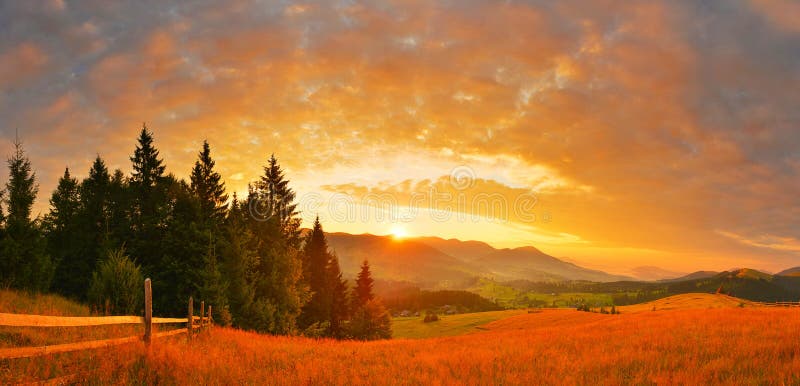 Morning countryside stock image. Image of early, sunny - 62552557