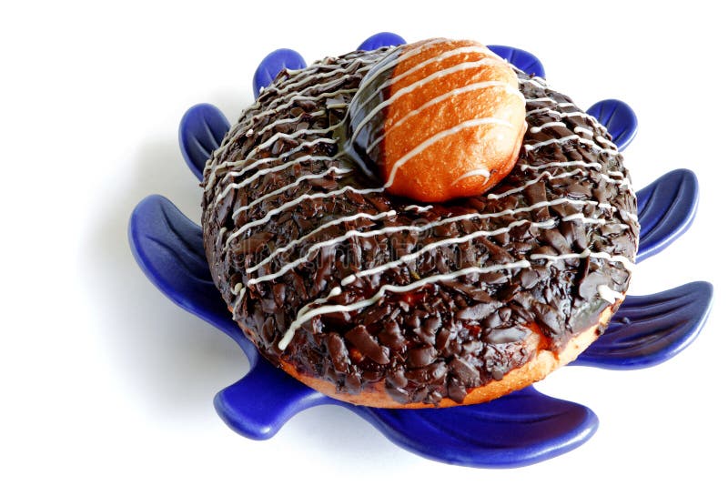 Morning Donut stock image. Image of breakfast, glazed - 20232177