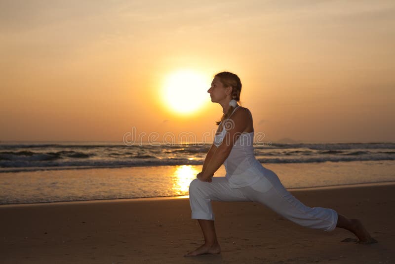Morning exercises stock photo. Image of female, morning - 8098088