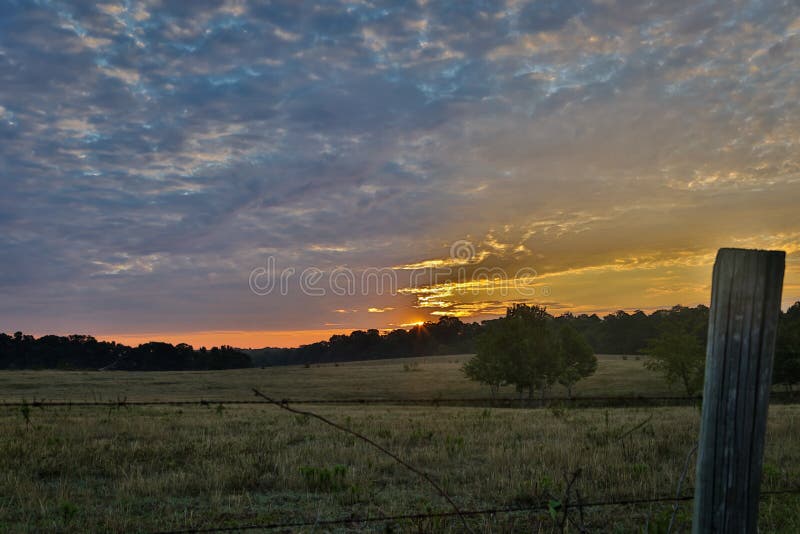 Morning farm sky stock photo. Image of colorful, clouds - 74571984