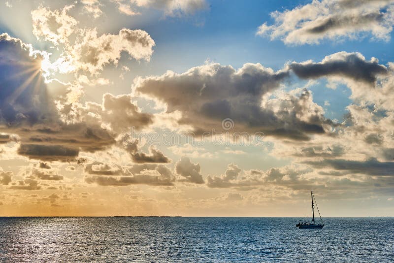 Morning of Fishing in the River Breakwater Editorial Photo - Image of ...