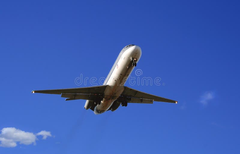 Morning flight inbound stock photo. Image of morning, final - 455328