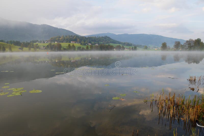 Morning Fog Lake Putterer Stock Photos - Free & Royalty-Free Stock ...