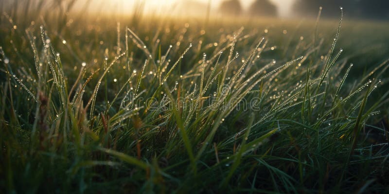 Morning grass stock image. Image of morning, growing - 198979191