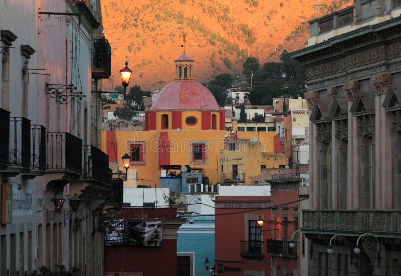 Guanajuato city stock photo. Image of sanctuary, architecture - 2627618