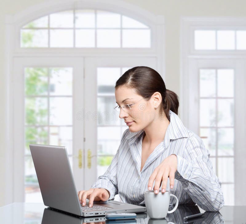 Morning at home stock photo. Image of indoor, portrait - 2537436