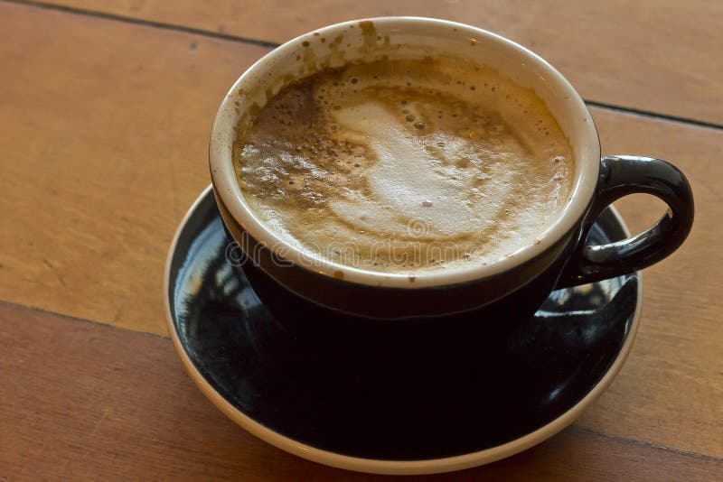 Morning Hot Latte stock image. Image of caffe, caffauml - 51328779