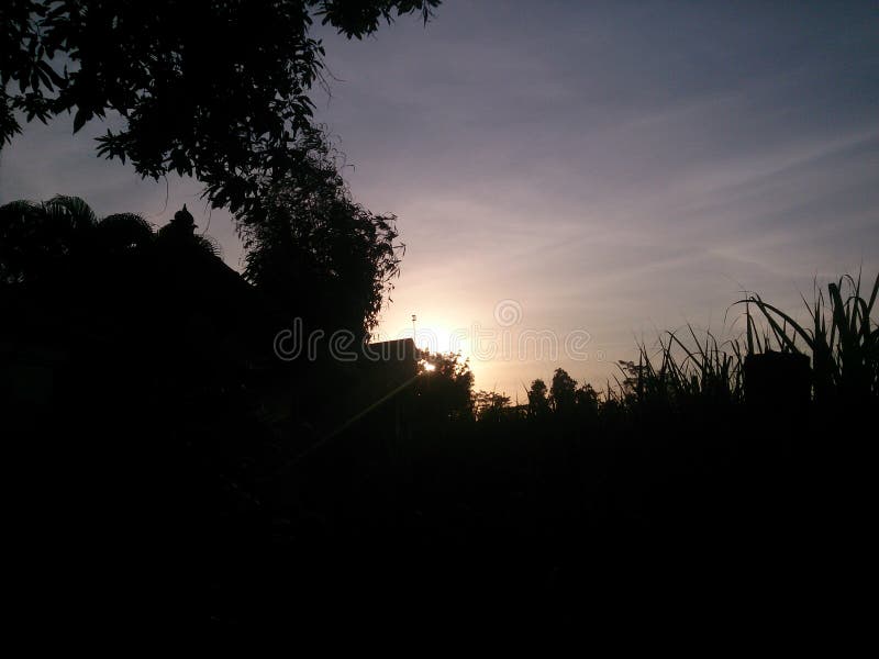 Morning stock photo. Image of house, natural, dusk, morning - 132095022