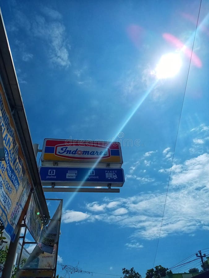 Morning indomaret editorial stock image. Image of morning - 263257314