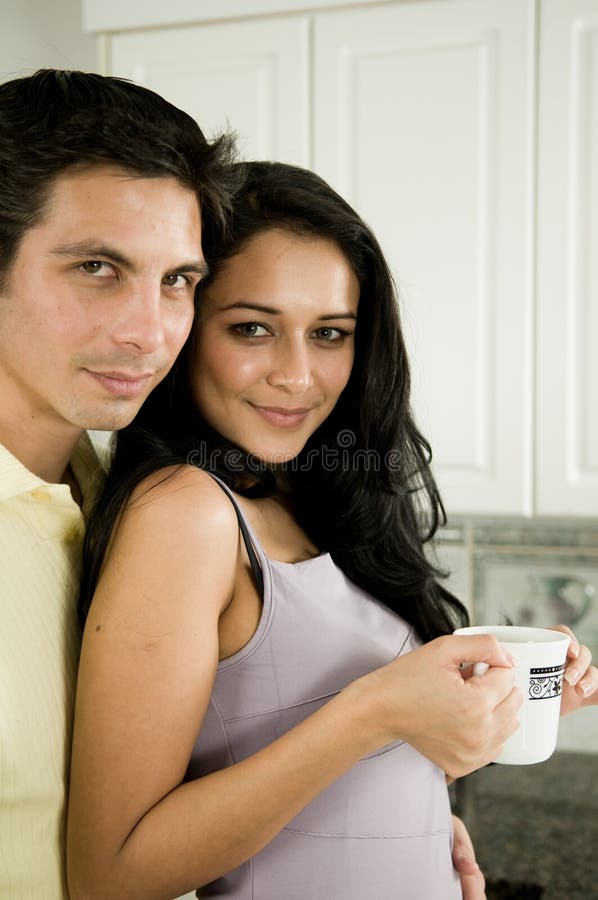 Good Morning and a Kiss! stock image. Image of caucasian - 7496259