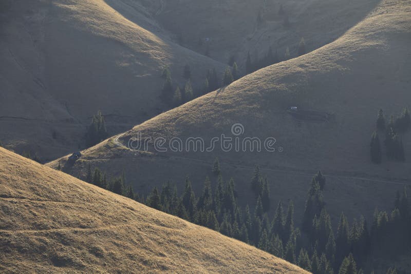 Morning light on a hill stock image. Image of outdoor - 17341679